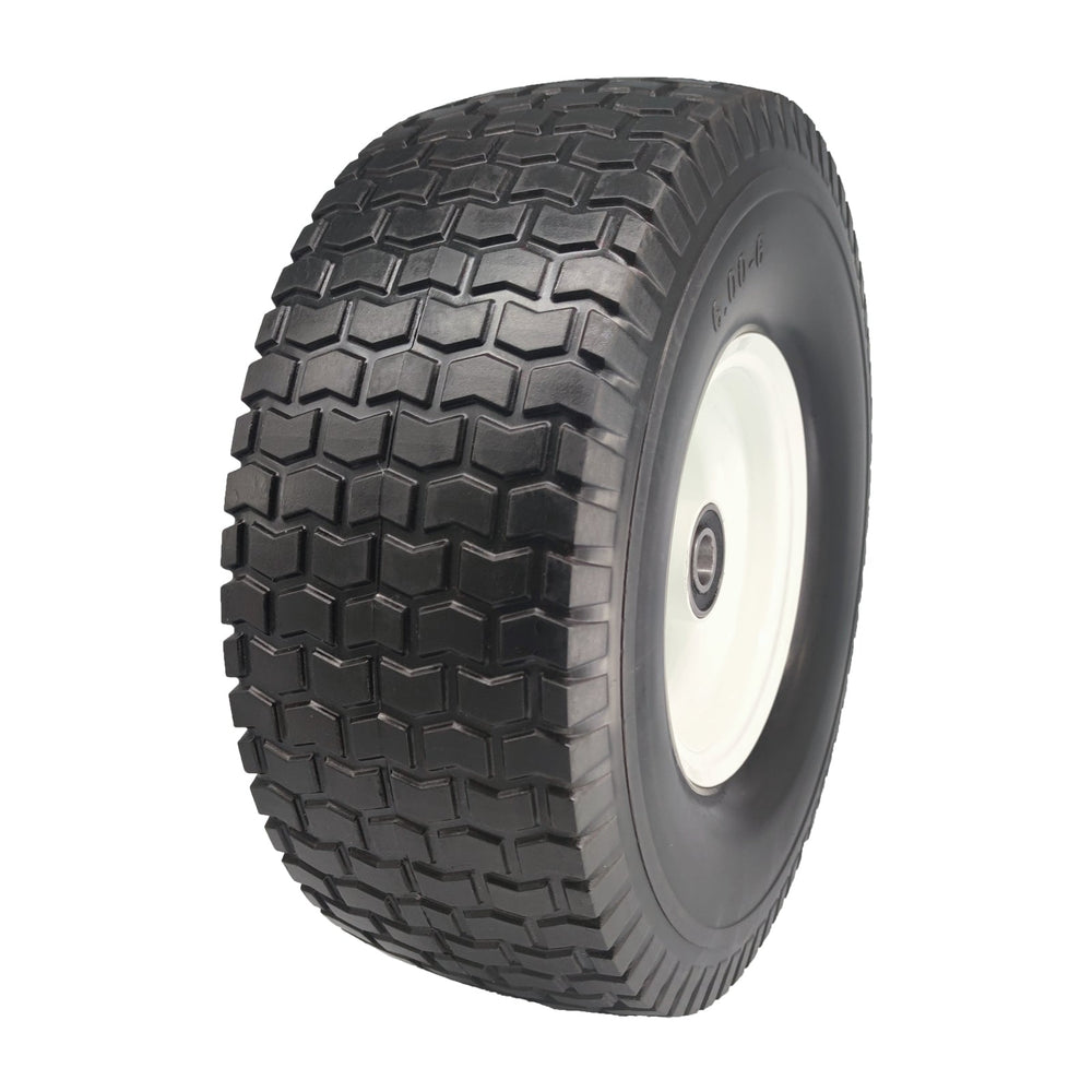 Full-Size Flat Free Wheelbarrow Tire | Ogracwheel