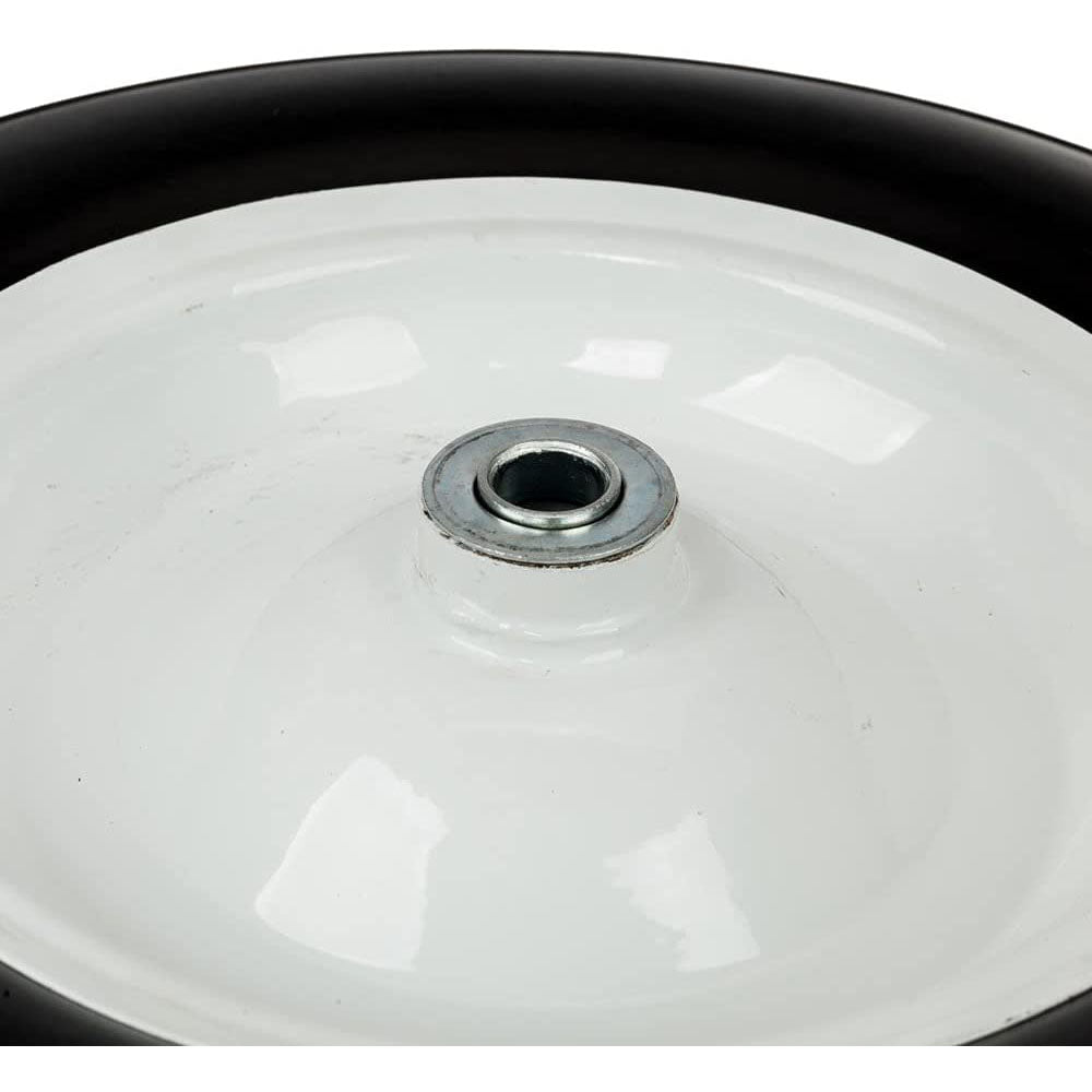 14.5 in. Flat Free Universal Wheelbarrow Wheel, 5/8 & 3/4 Bearing, 3 ...